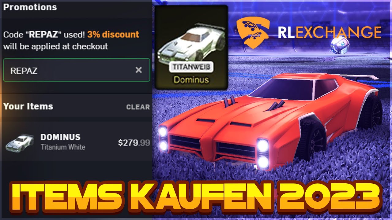 So KAUFST DU Rocket League AUTOS, ITEMS & GÜNSTIGER CREDITS bei RL ...