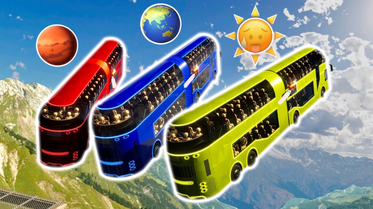 The ULTIMATE Gravity Test #4 - Double Decker Bendy Bus | Would you ...