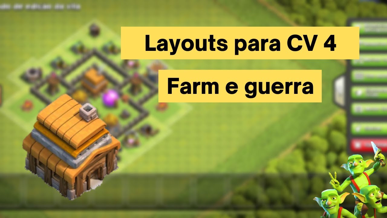 MELHOR LAYOUT PARA CV 4 COM LINK + MELHOR ATAQUE - YouTube