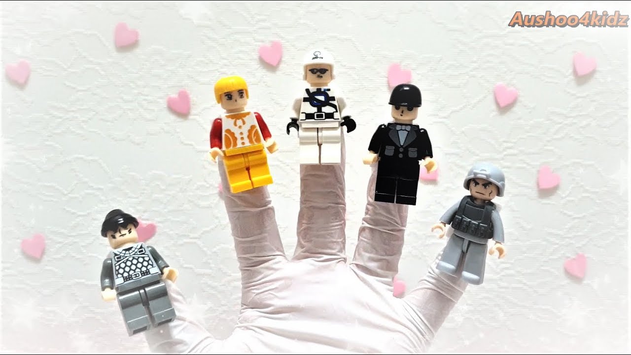 Daddy Finger song | Finger Family Song / lego Finger Family / The ...