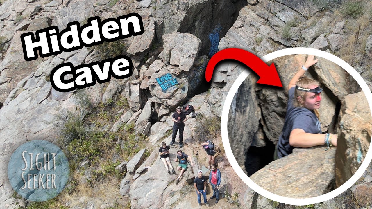 Exploring A Hidden Cave in Colorado - YouTube