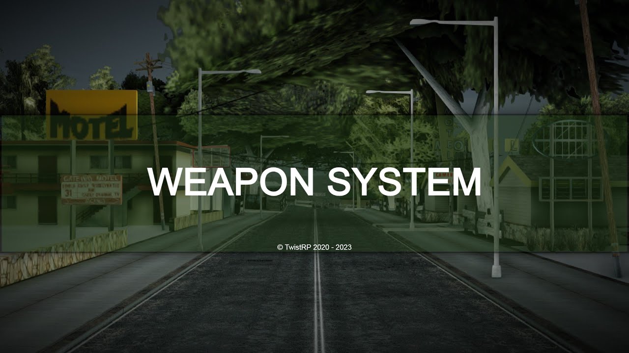 [UPDATE] Weapon System - Twist Roleplay - YouTube