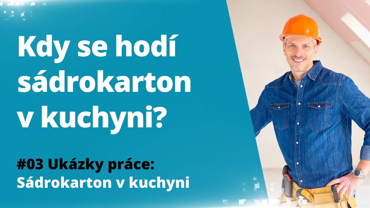 Zakrytí roury od digestoře sádrokartonem| #03 Ukázky práce: Sádrokarton ...