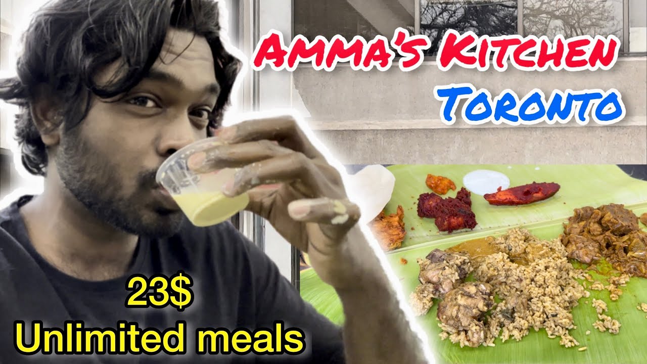 Amma's Kitchen | Toronto | Canada Food Vlog #canada # ...