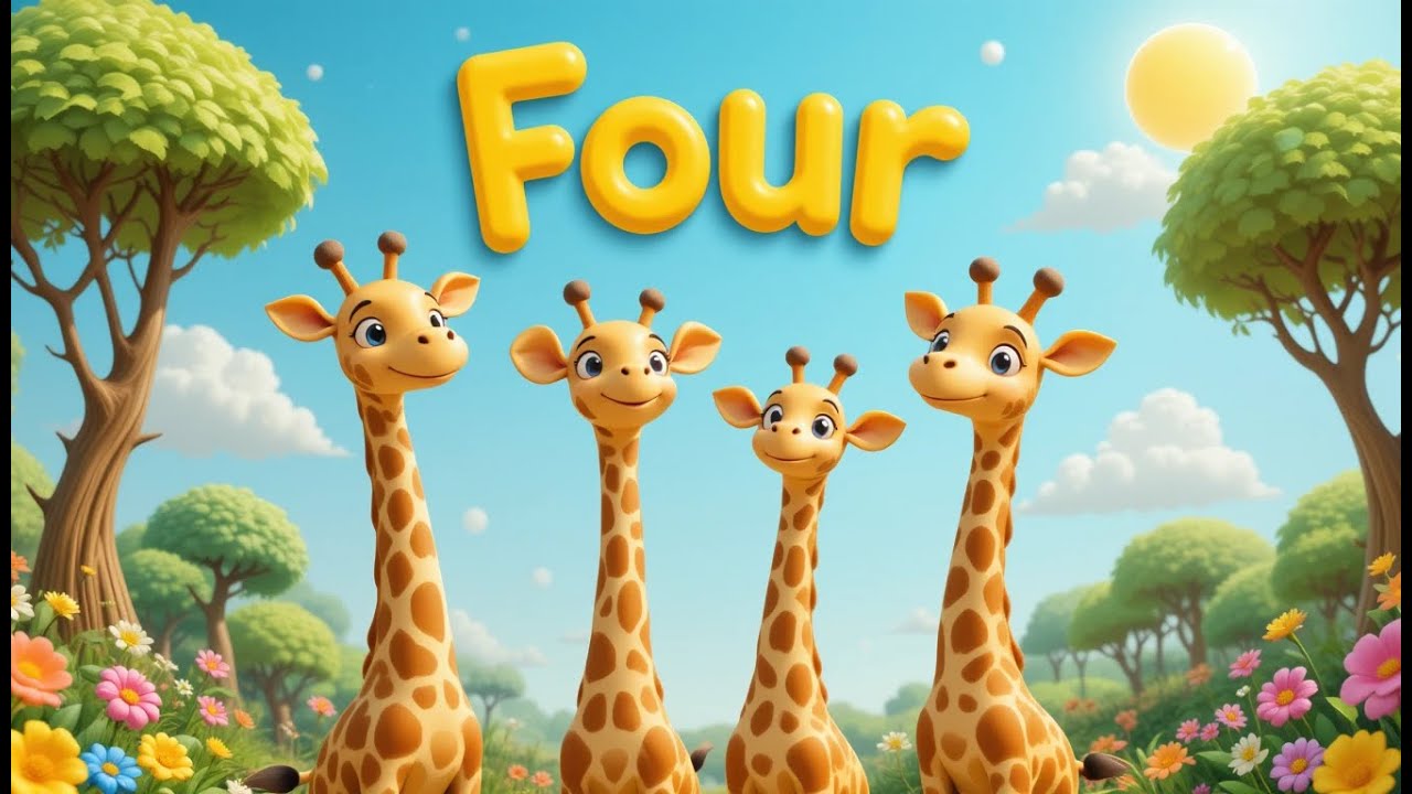 Let’s Count Animals Song for Toddlers & Preschoolers | Learn Numbers ...