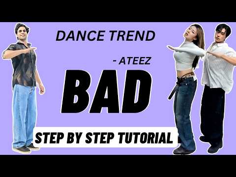 Ateez - 'Bad' Dance Tutorial | Ateez 'Bad' Mirrored Dance Tutorial