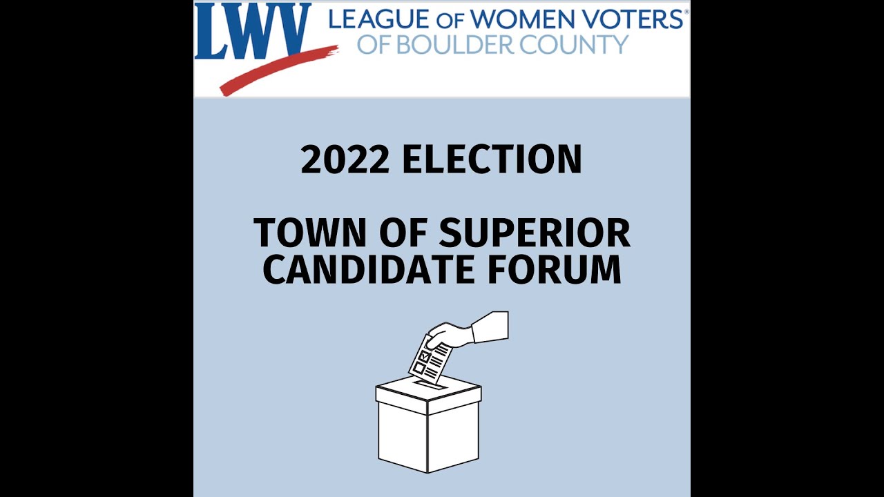 2022 Town of Superior Candidate Forum - YouTube