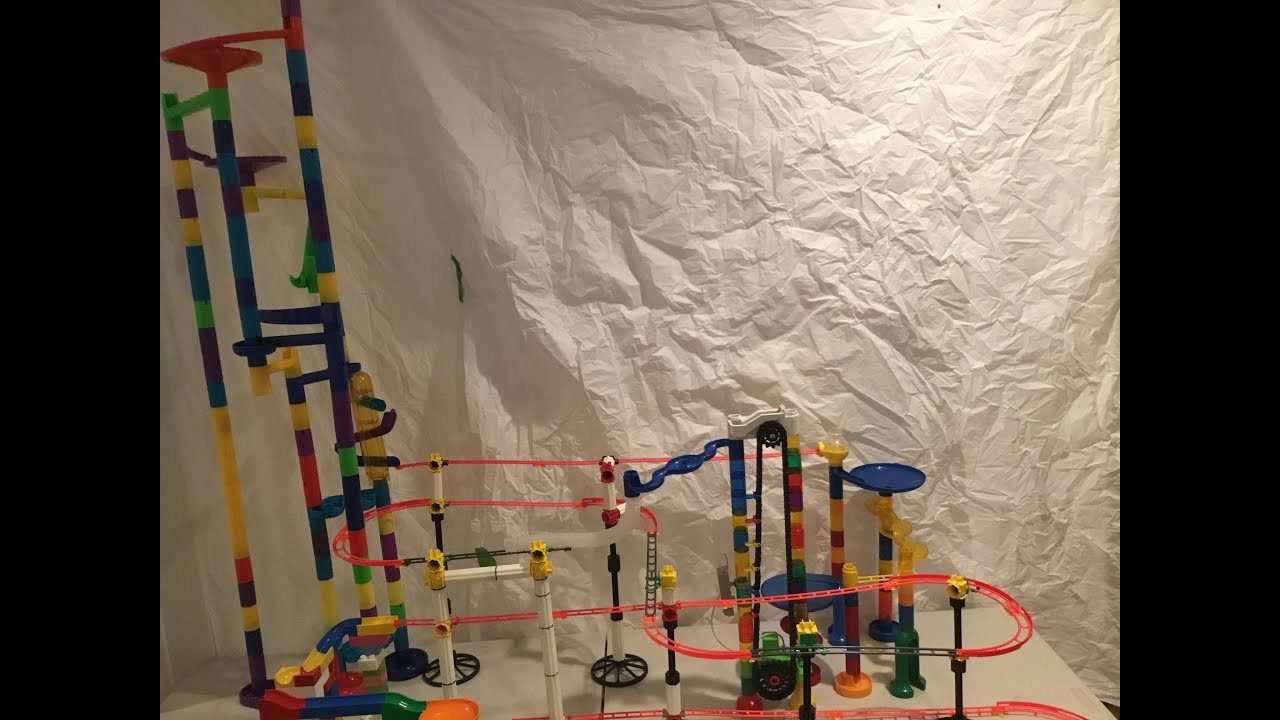My biggest Marble Run Race with 15 marbles. - YouTube