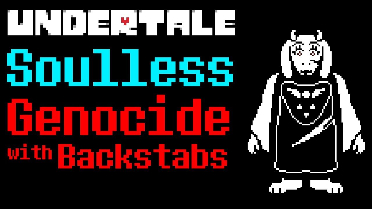 Undertale Soulless Genocide with betrayal kills - Nekomews - YouTube