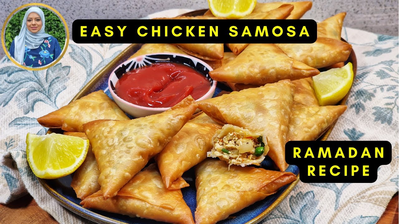 Easy Chicken Samosa Recipe | #RamadanRecipe | Indian Cooking | Cook ...
