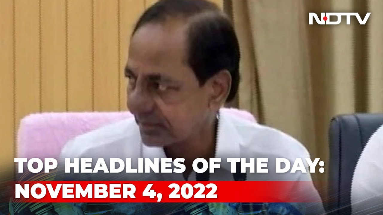 Top Headlines Of The Day: November 4, 2022 - YouTube