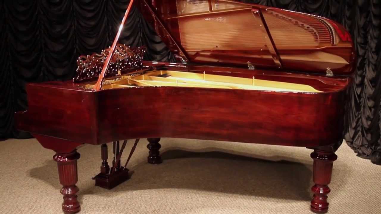 Steinway & Sons Model C Rosewood Concert Grand Piano in High Polish ...