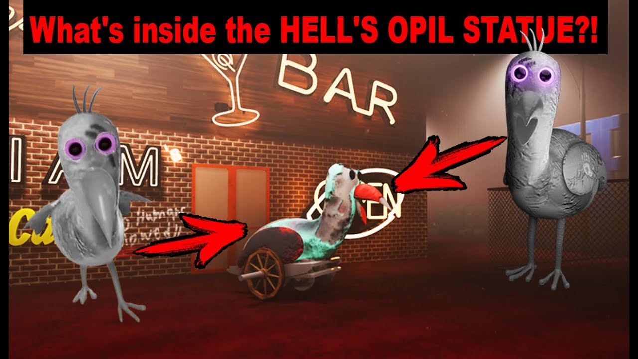 Found a SECRET HELLISH OPILAS STATUE! EVIL OPILA FAMALY SECRET ENDING ...