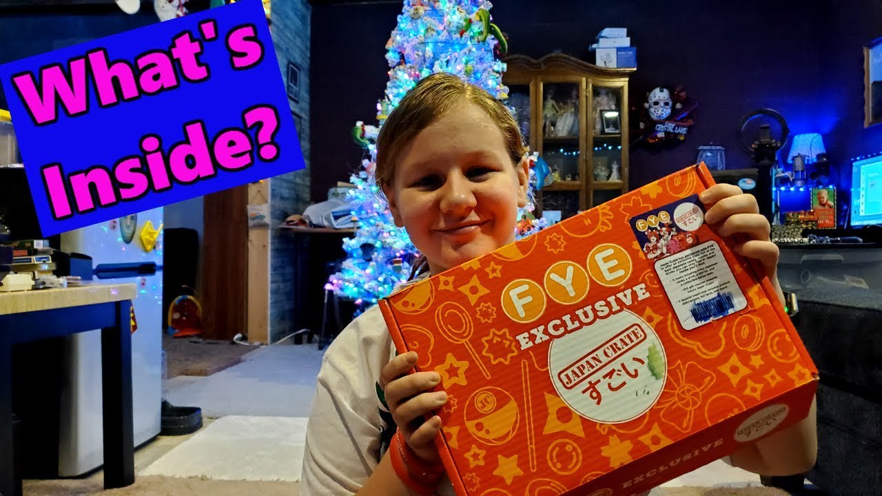 Japan Crate Unboxing From Fye Youtube