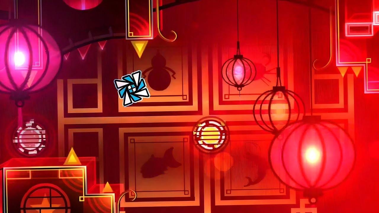 "New Year" (Demon) by LightningSL [3 Coins] | Geometry Dash - YouTube