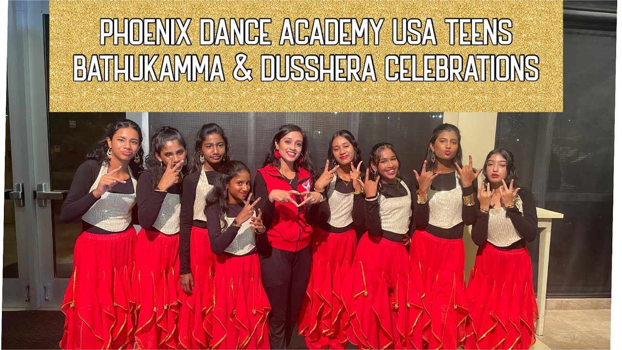 Phoenix Dance Academy Kids Teens | Bathukamma and Dusshera Celebrations ...