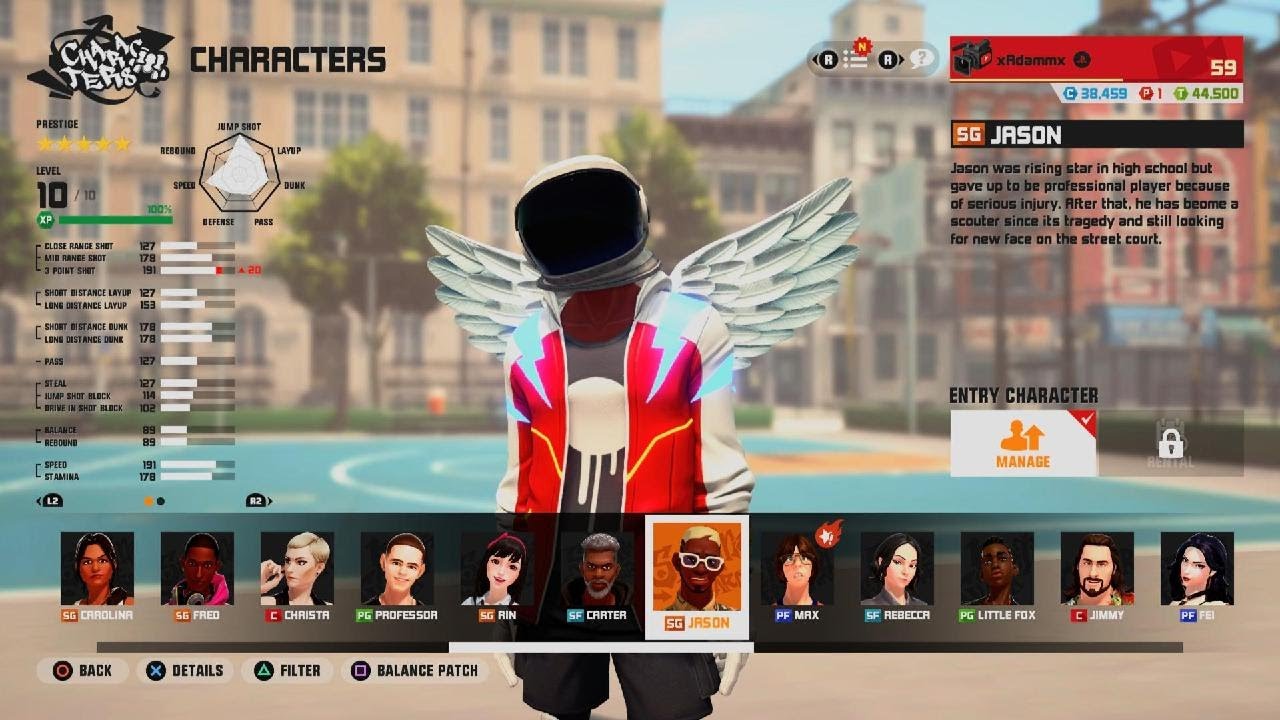 3on3 Freestyle: xAdammx's JASON BUILD!! - YouTube