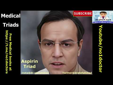 Aspirin Triad/Medical Triads/Medical Mnemonics /#shorts/Medical students/Frcs/Usmle/no1doctor/mrcs