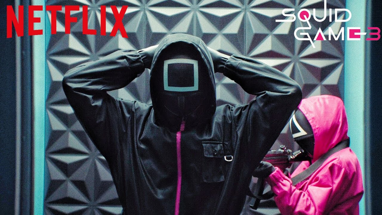 Guard 011 Vs Black Mask Officer - Fight Scene | Squid Game Season 3 ...