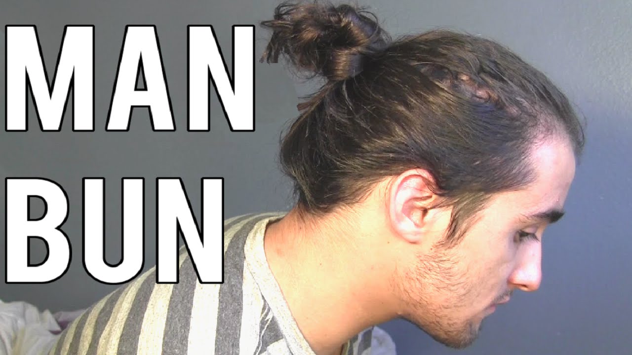 MAN BUN TUTORIAL - YouTube