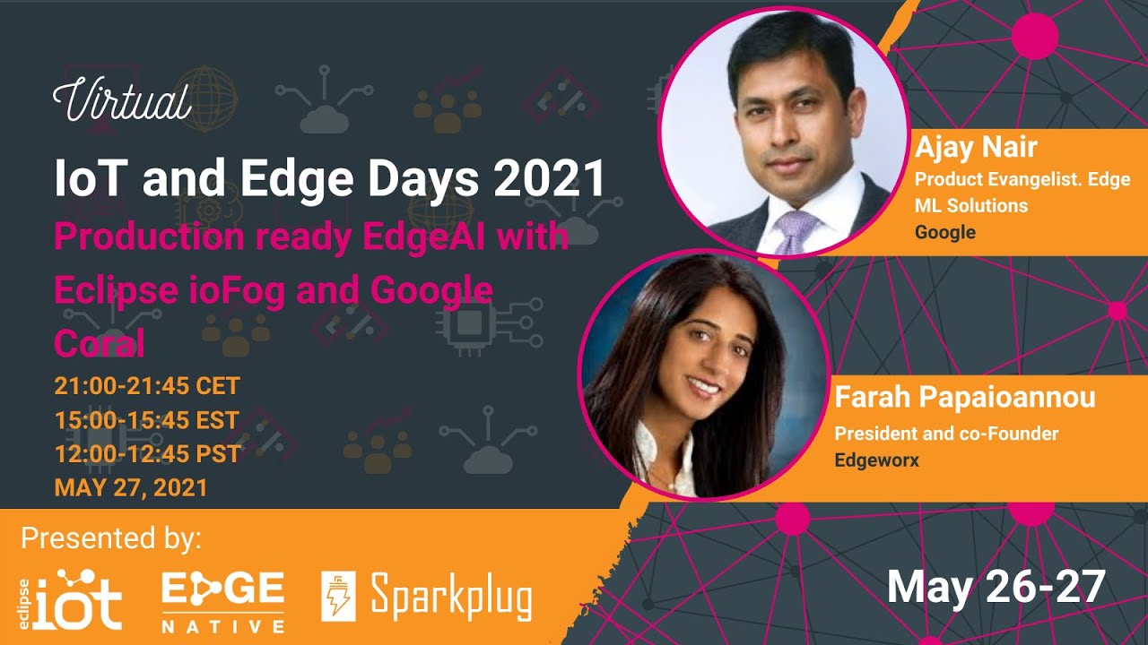 Production ready EdgeAI with Eclipse ioFog and Google Coral - YouTube