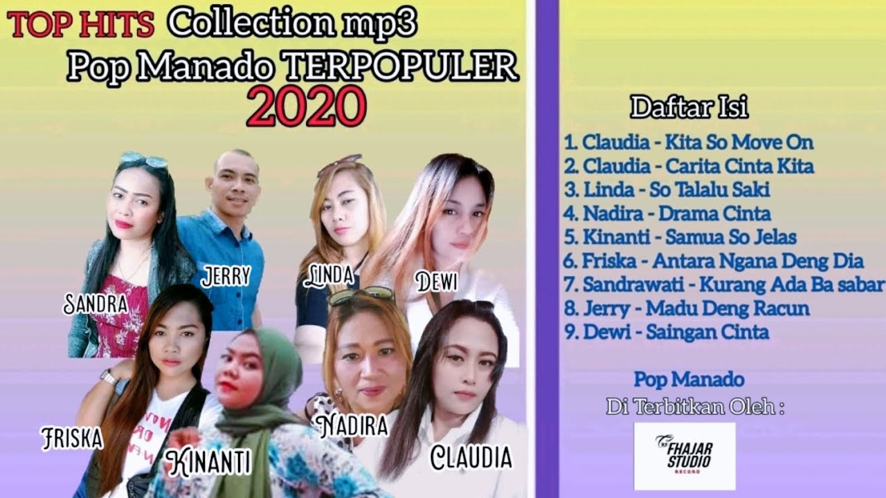 Pop Manado Collection 2020 Musik Pilihan Mp3 - YouTube