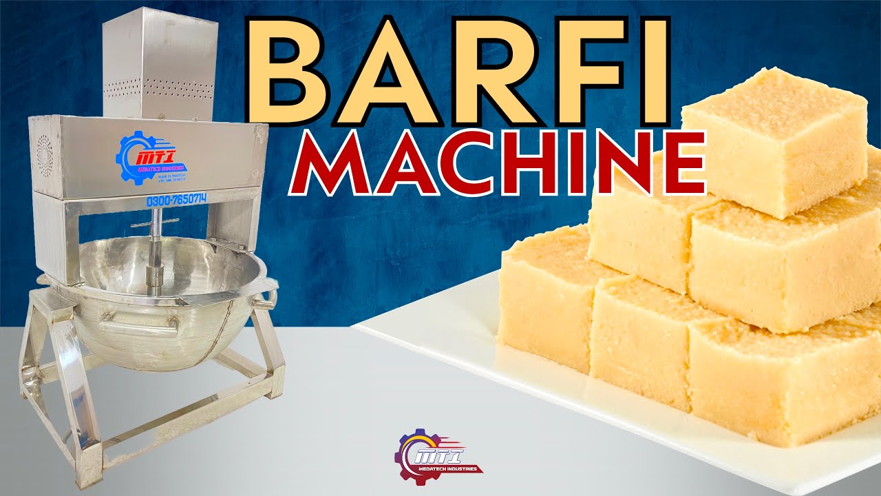 Barfi Maker Machine | Medatech Industries - YouTube