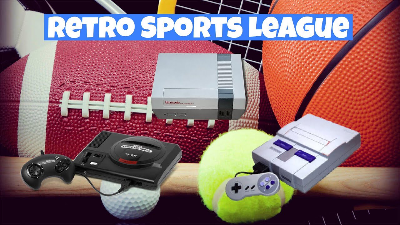 Retro Sports League Action - Tecmo Super Bowl, NHL 94, NBA Jam TE, RBI ...
