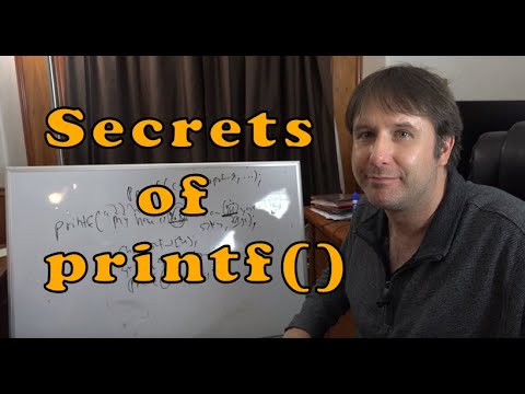 The Secrets of printf() - YouTube