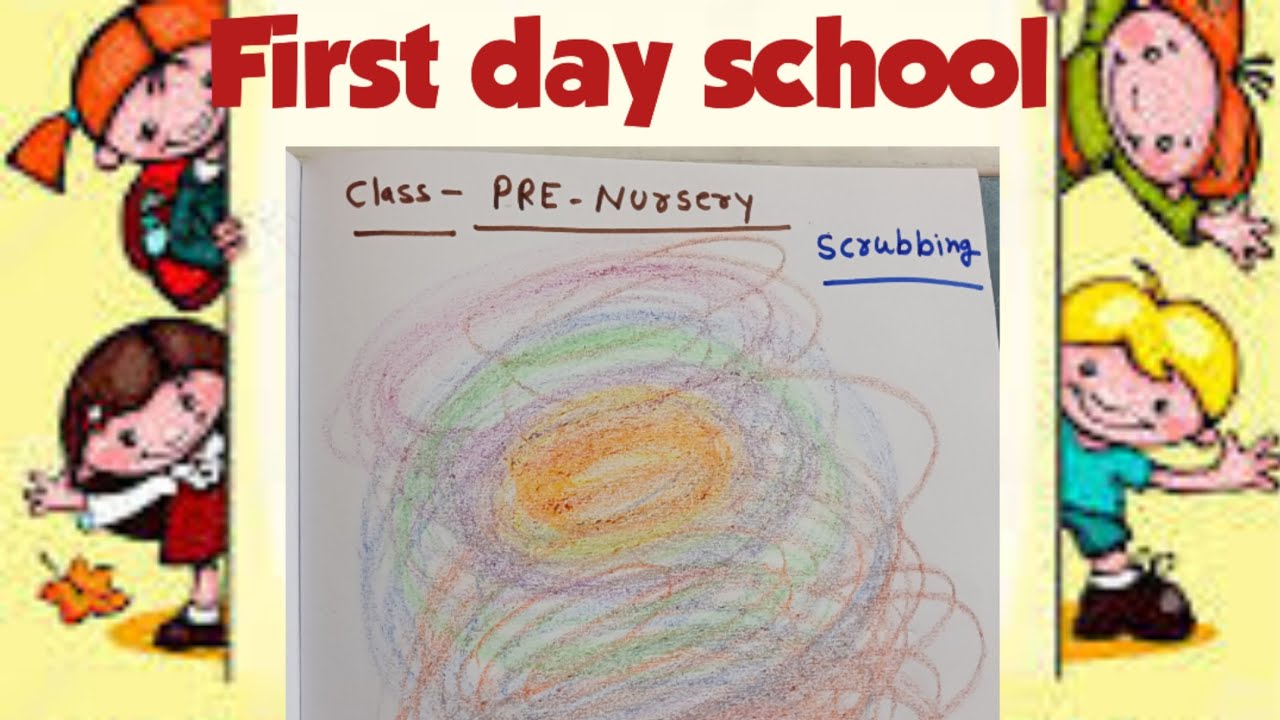Scribbling activity for nursery kids|| - YouTube