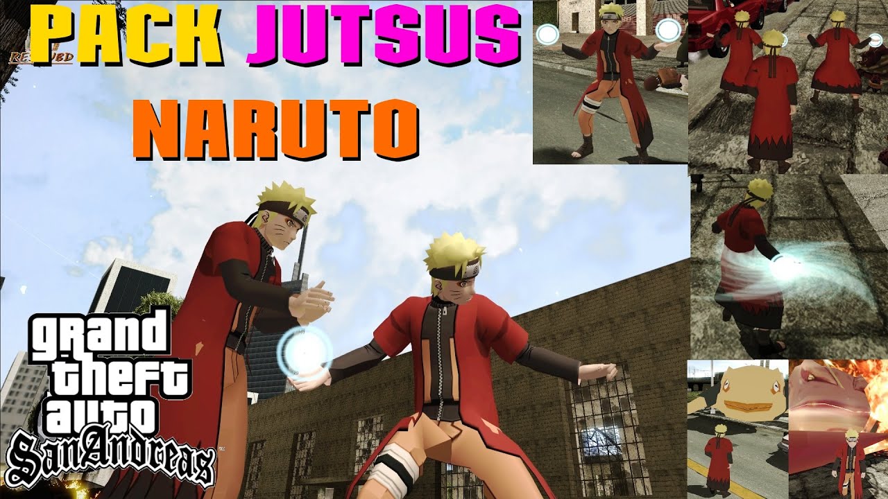 GTA MOD PACK DE JUTSUS NARUTO BY DANIEL ZIRO E OLIVEIRA PARA GTA SA ...