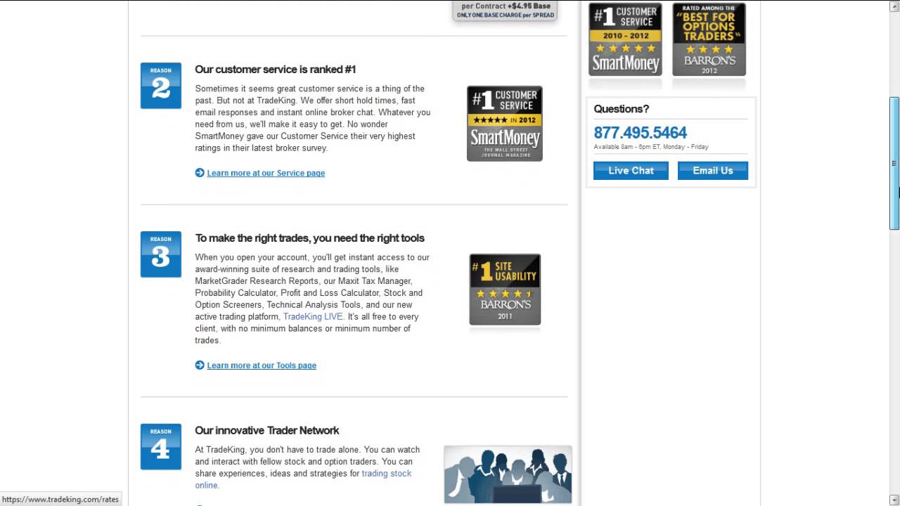 TradeKing Review - YouTube