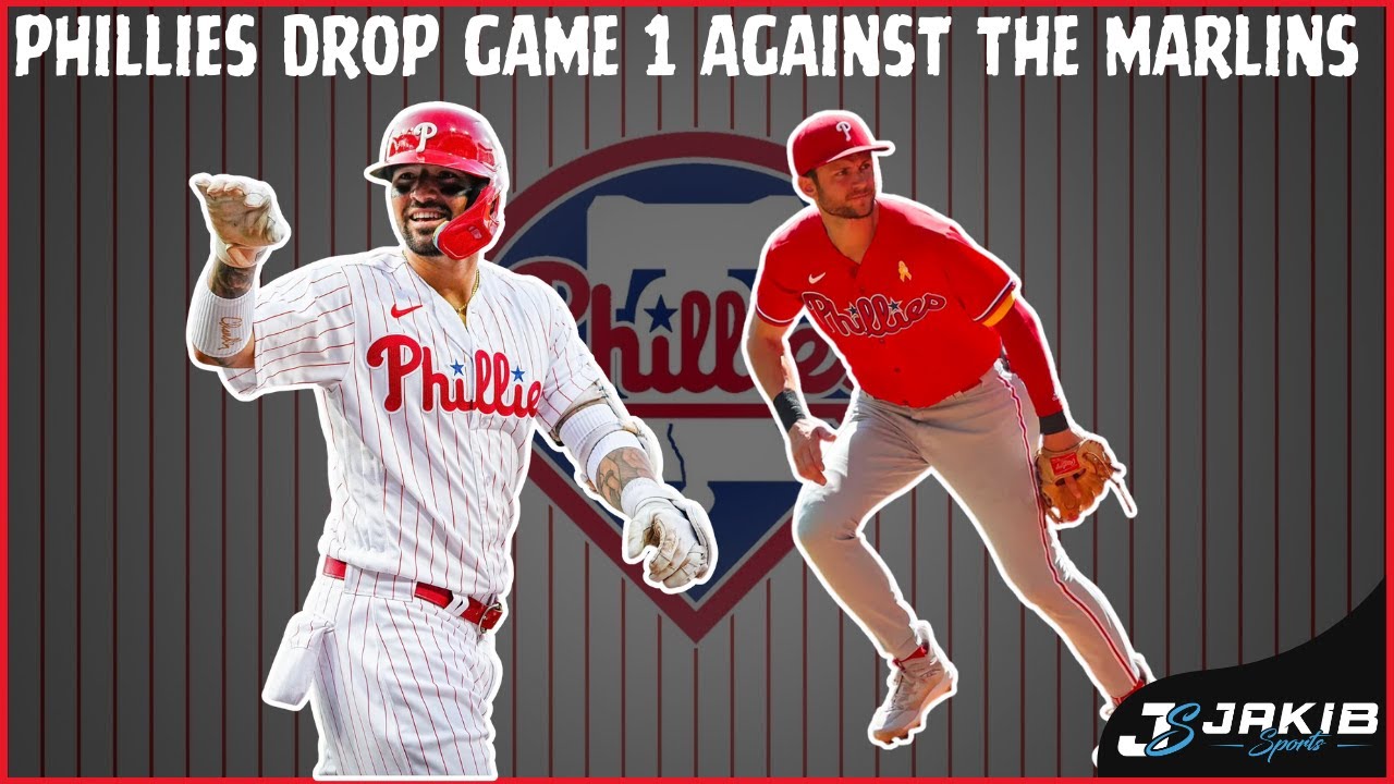 Phillies Drop Game 1 vs. Marlins | Fightins' Postgame Show with Marc ...