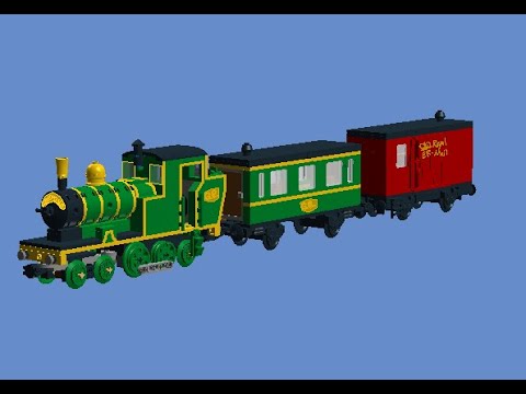 How To Build A Lego Greendale Rocket (4-4-2T) 1/2🇬🇧 - YouTube