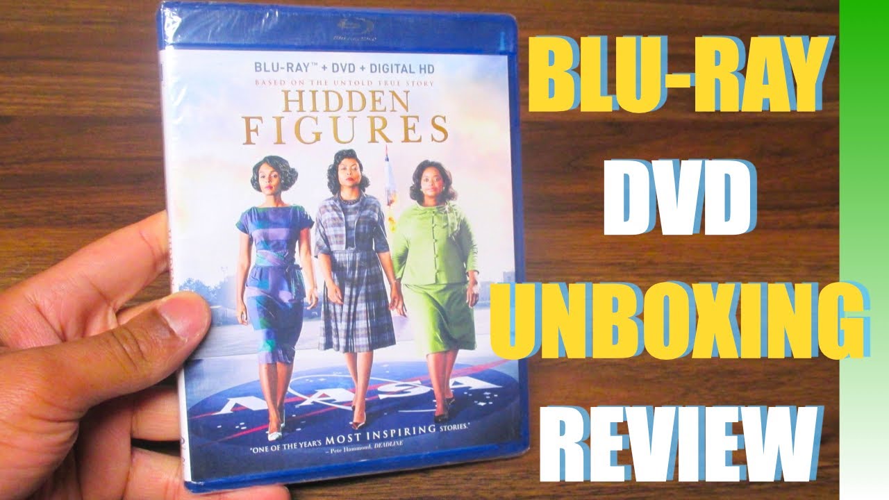 Hidden Figures Blu-ray DVD Unboxing + Review - YouTube