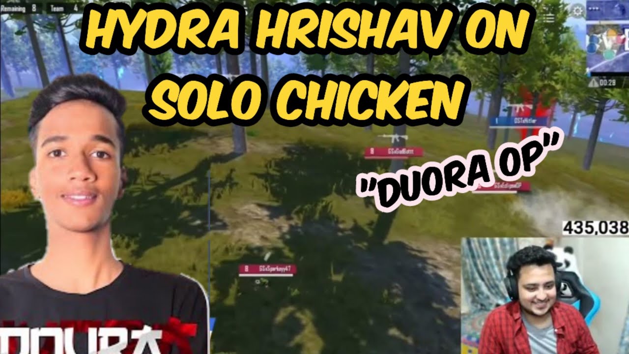 HYDRA HRISHAV REACT ON HYDRA DOURA SOLO CHICKEN IN BMPS - YouTube