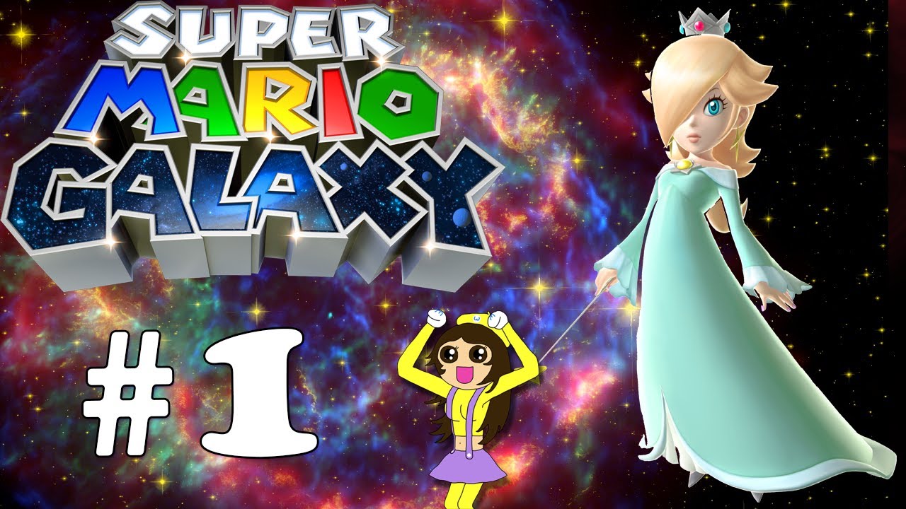 Let's Play Super Mario Galaxy #1 Castle in the Sky - YouTube