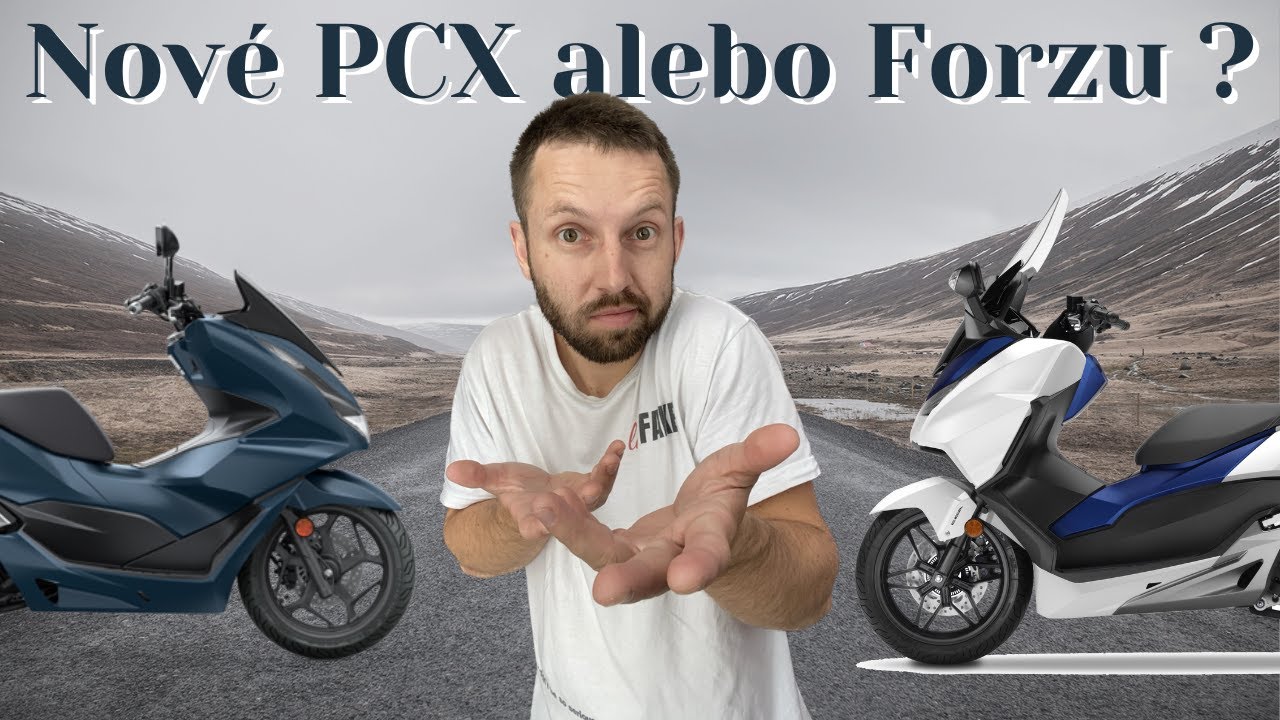 Porovnanie Nových Modelov 🆕 : Honda PCX vs. Forza 🛵 - YouTube