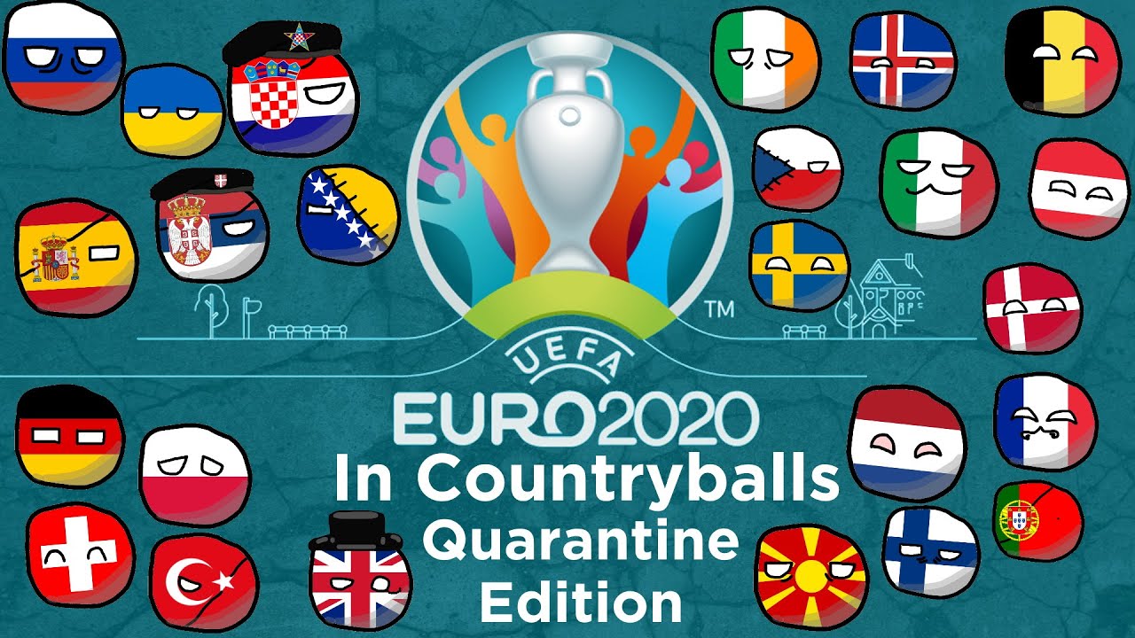 Euro 2020 in Countryballs | Quarantine 2020 Edition - YouTube