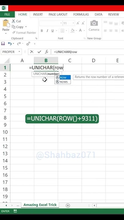 Excel Fancy Serial numbers trick - YouTube