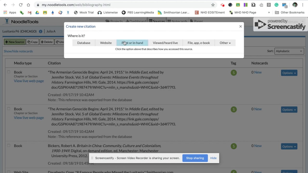 How To Cite A Book On Noodletools YouTube how-to-cite-a-book-on-noodletools-youtube