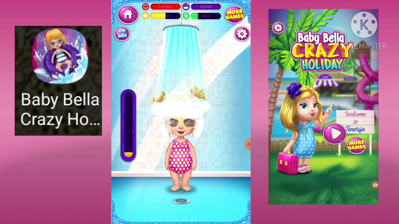 baby bella crazy holiday/ learn about gaming in YouTube - YouTube