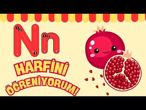 N Harfini Öğreniyorum - NAR - N Harfi Animasyonu