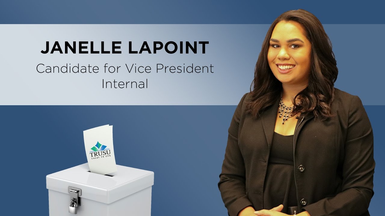 Janelle Lapointe - Candidate for Vice President Internal 2017 - YouTube