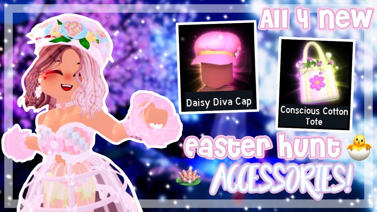 All 4 NEW Easter Hunt Minigame Accessories 2022 Showcase! 🪷 | Royale ...