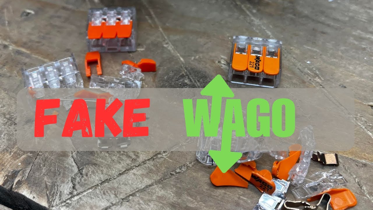 Exposed: Dangers of Fake Wago vs. Genuine Wago 221 - YouTube