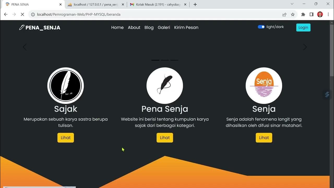 Membuat Blog Sederhana dengan PHP - YouTube