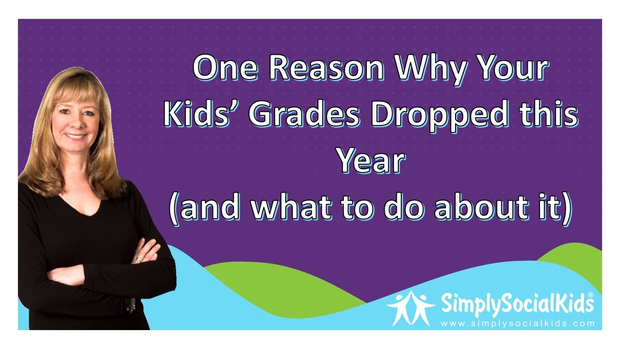 One Reason Why Your Kids' Grades Dropped this Year - YouTube