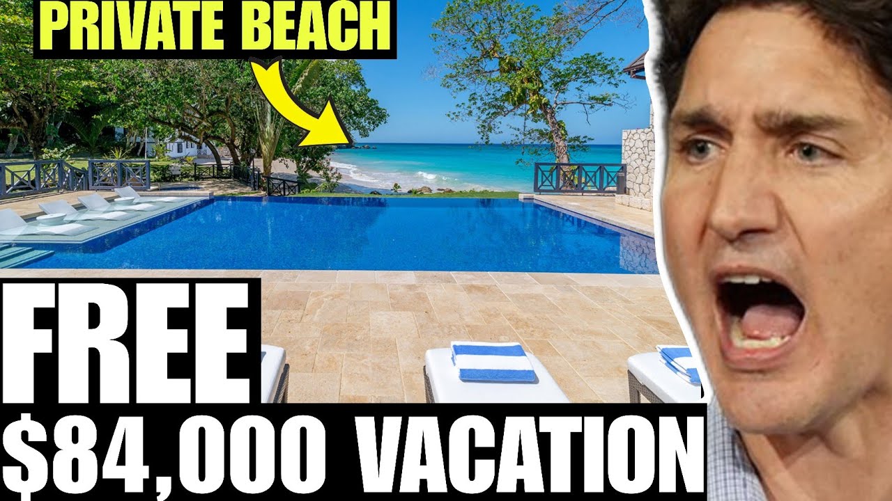 Justin Trudeau's FREE $84,000 vacation details are WILD - YouTube