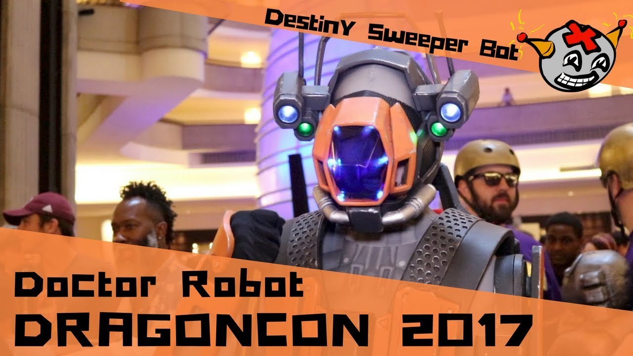 Destiny Sweeper Bot Cosplay - YouTube